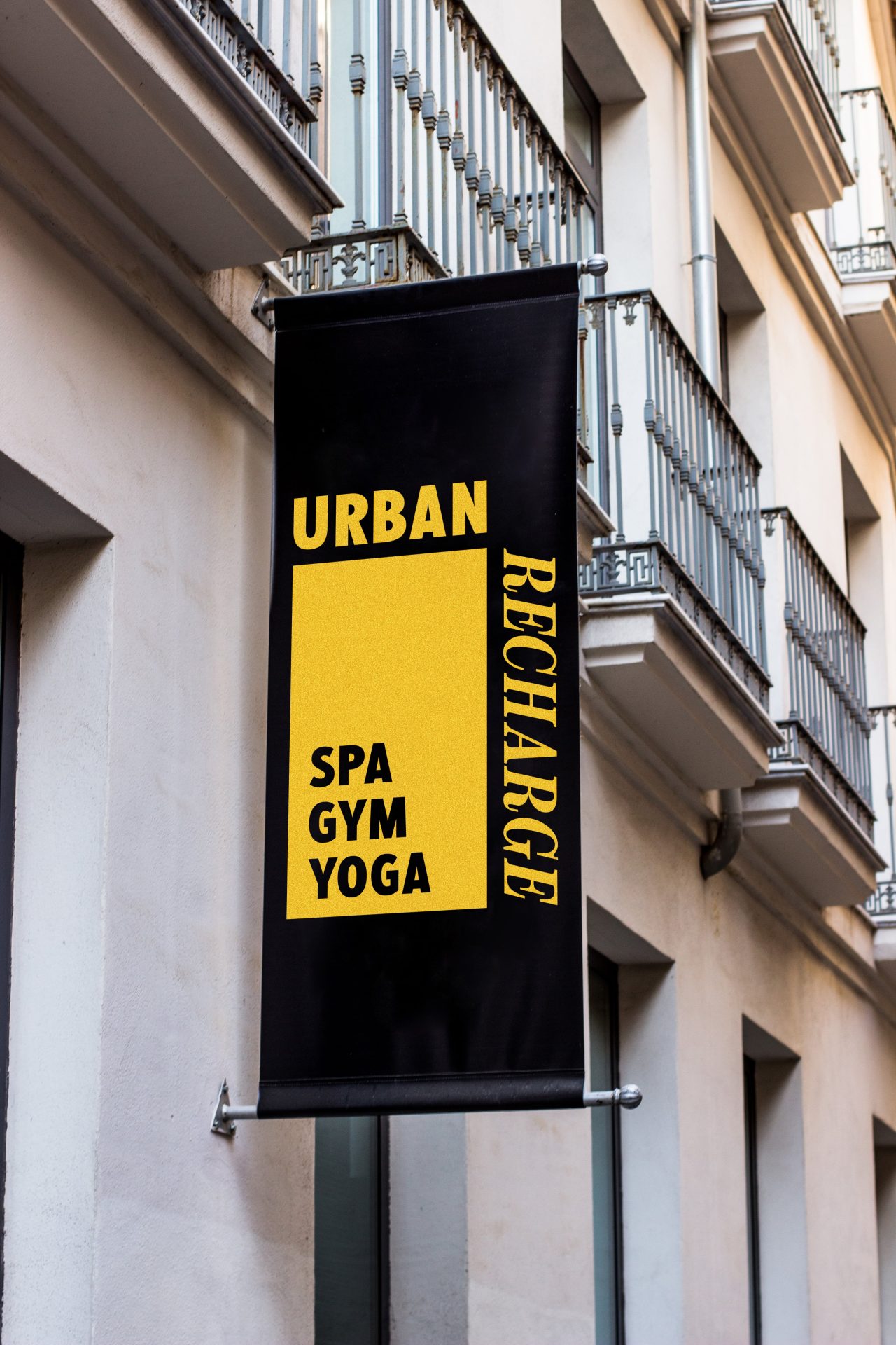 Urban Recharge Spa, Gym & Yoga City Studio - pineapplestudio.design
