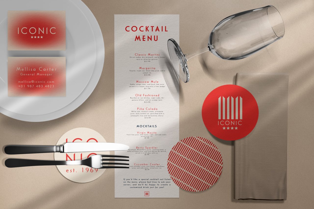 ICONIC Hotel Brand Identity - pineapplestudio.design