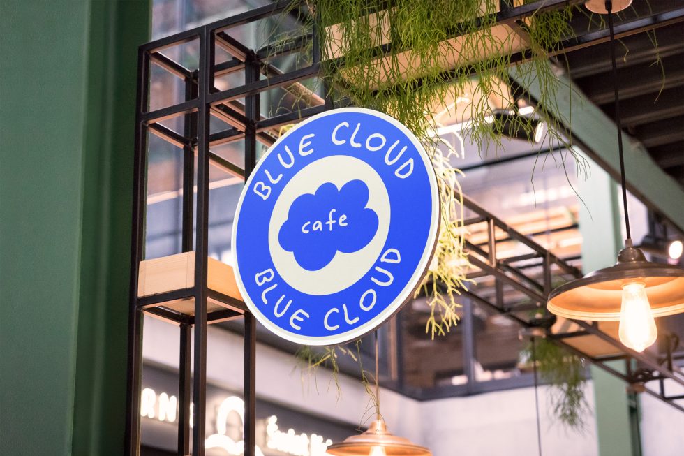 Blue Cloud Cafe Brand Identity - pineapplestudio.design