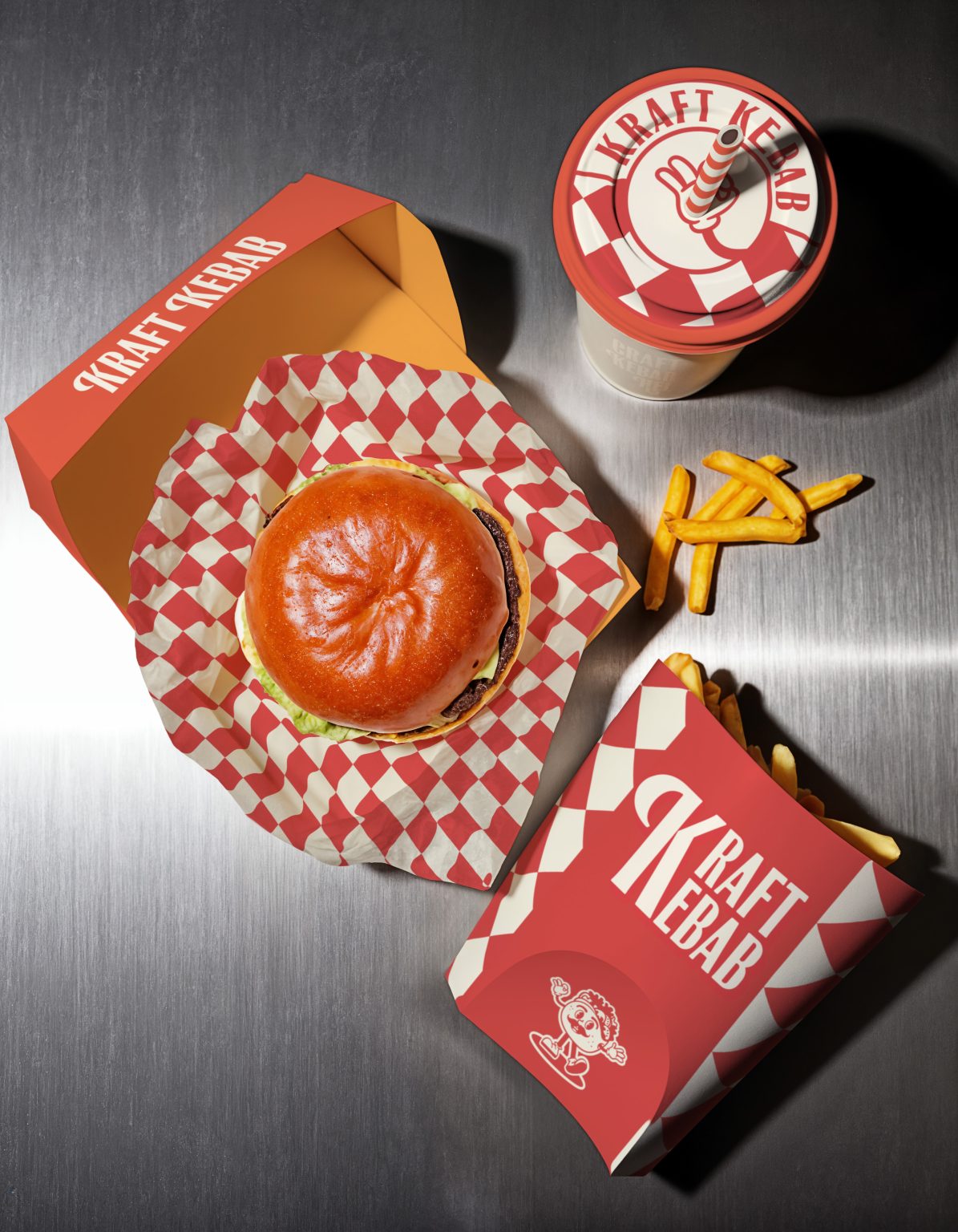 Kraft Kebab Brand Identity - pineapplestudio.design